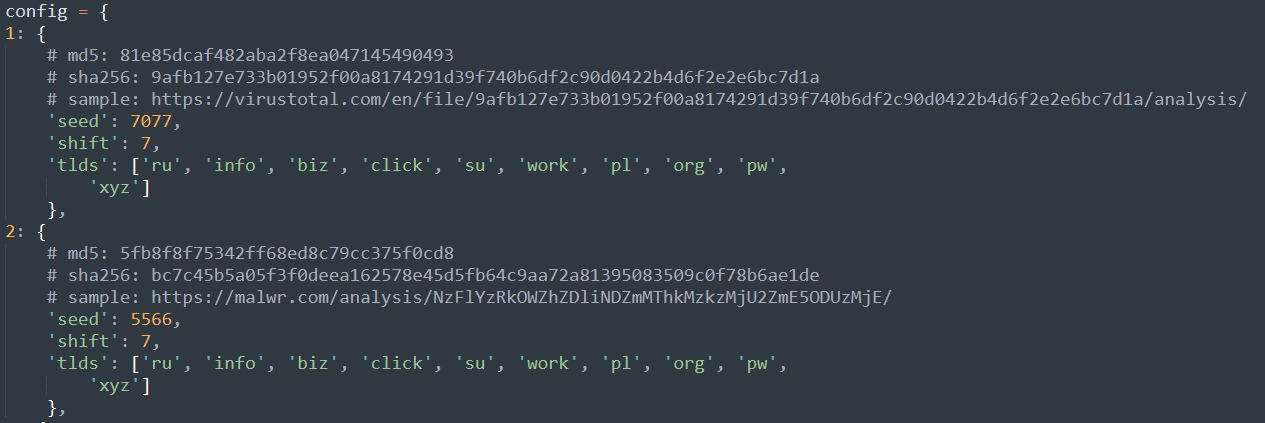 파이오링크 - DGA(Domain Generation Algorithms)
